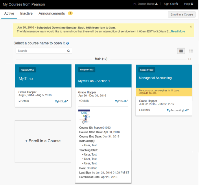 Get started | MyLab & Mastering
